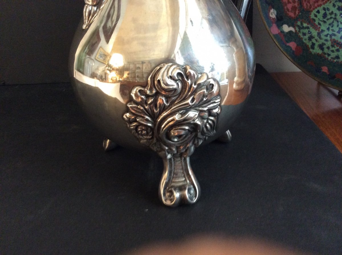 Tripod Coffee Maker Sterling Silver Xlx Century