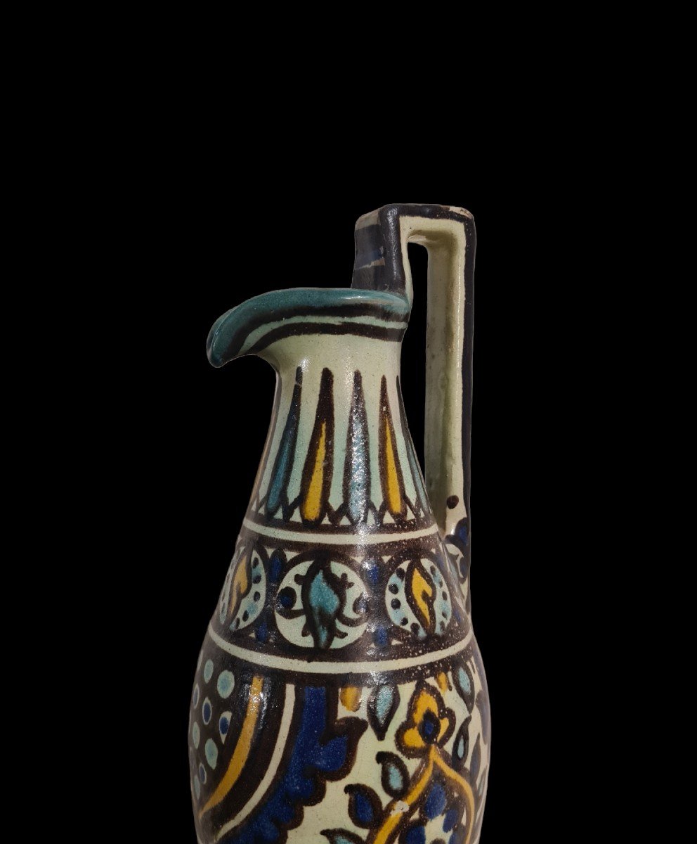 Proantic: Pierre De Verclos, Large "chianti", Tunisia Nabeul (oriental