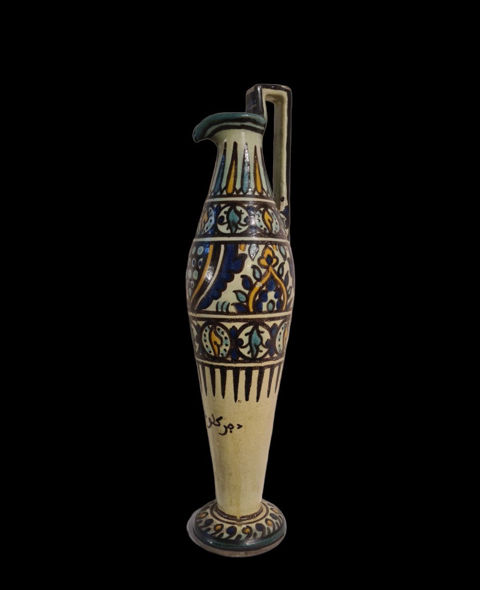 Proantic: Pierre De Verclos, Large "chianti", Tunisia Nabeul (oriental