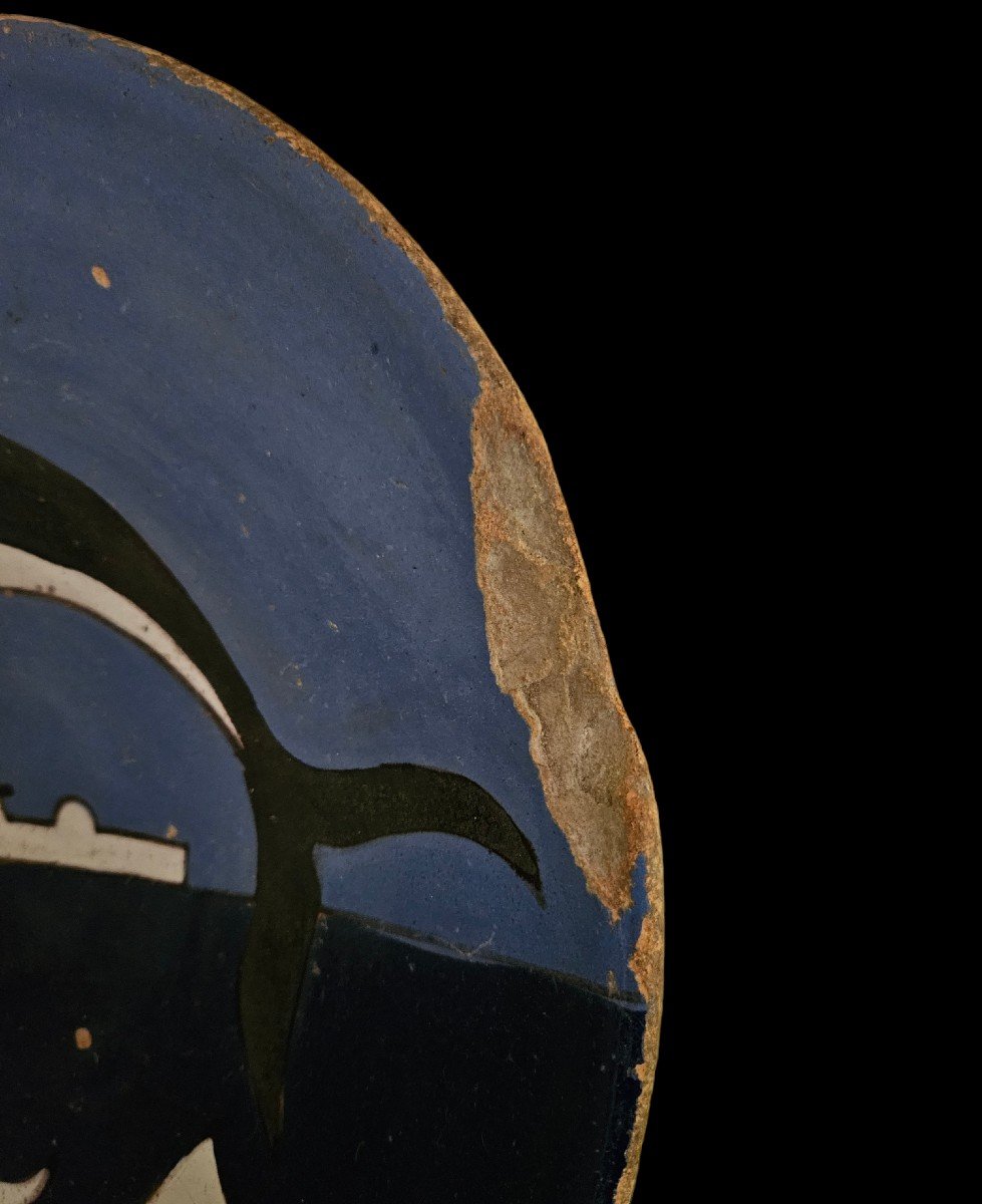 Proantic: Pierre De Verclos, Large Dish, Tunisia Nabeul (oriental Art