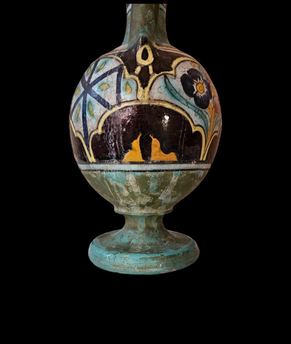 Proantic: El Kharraz Nabeul - Ewer Pitcher Oriental Pottery, Early 20t