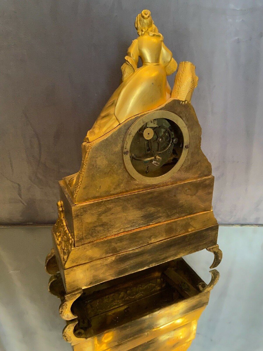 Proantic: Pendulum Gilt Bronze Charles X Period