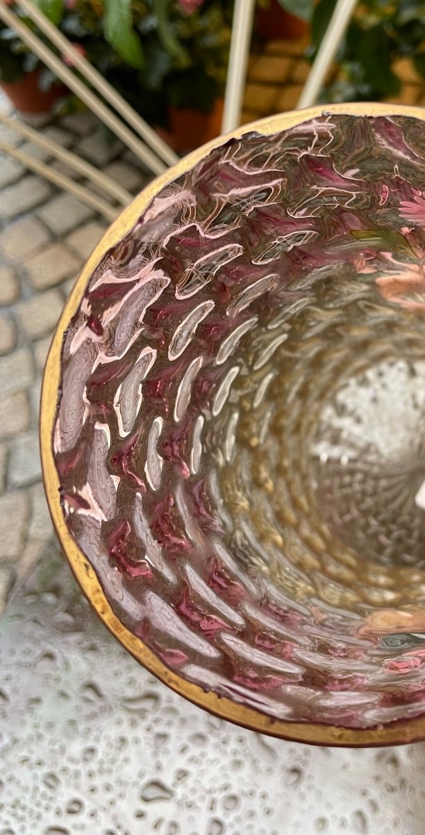 Enamelled Glass Vase