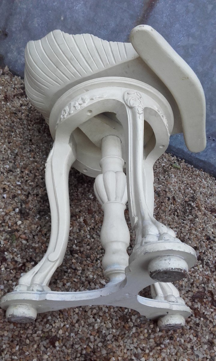 Proantic: Harpist's Seat In The Shape Of A Scallop Shell