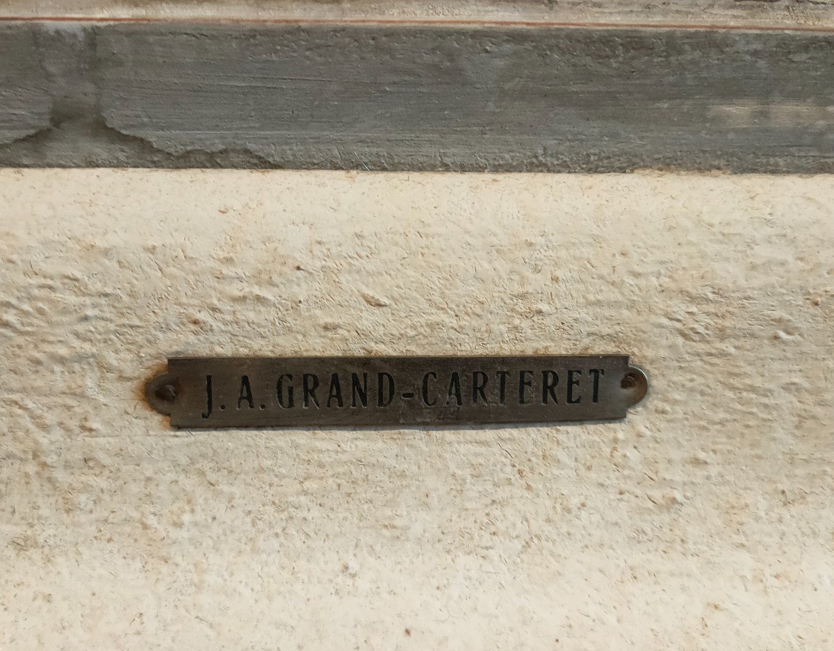 Proantic: Grand Pastel Par Grand Carteret