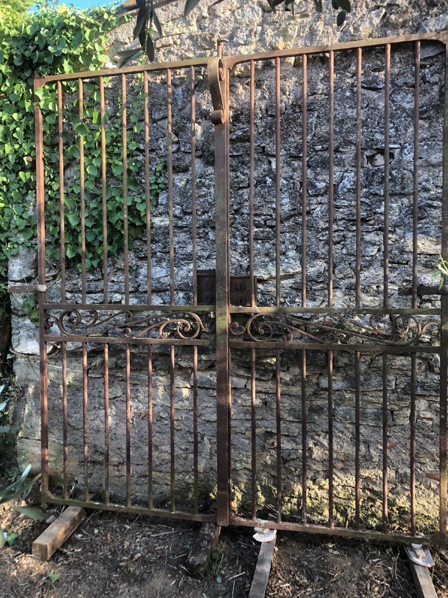 Proantic: Beautiful 18th Century Forged Iron Gate