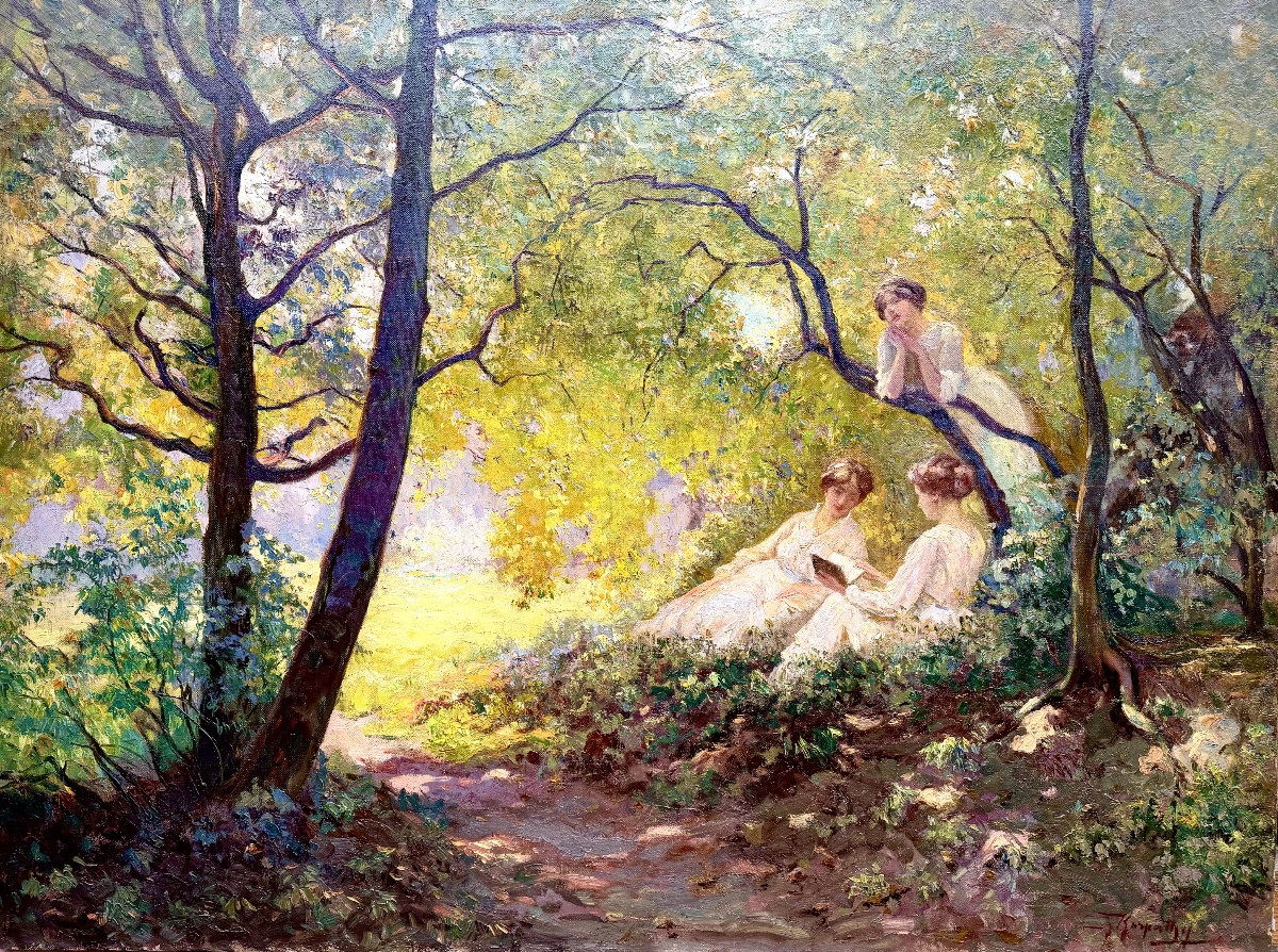 Proantic: Jeno Karpathy (debrecen 1870 – 1950 Budapest) - Harmony Of Y