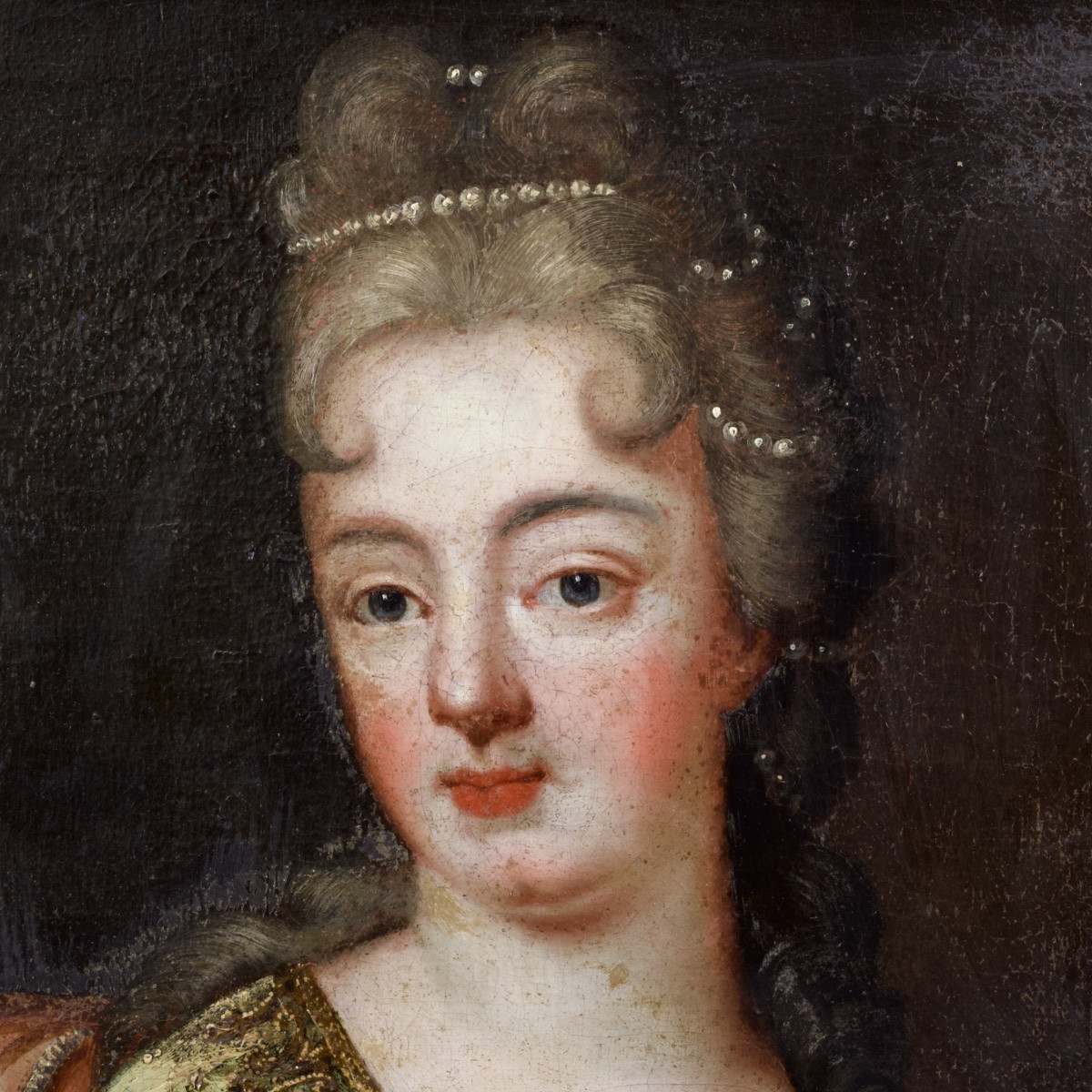 Proantic: Circle Of Pierre Gobert, Presumed Portrait Of The Princess O