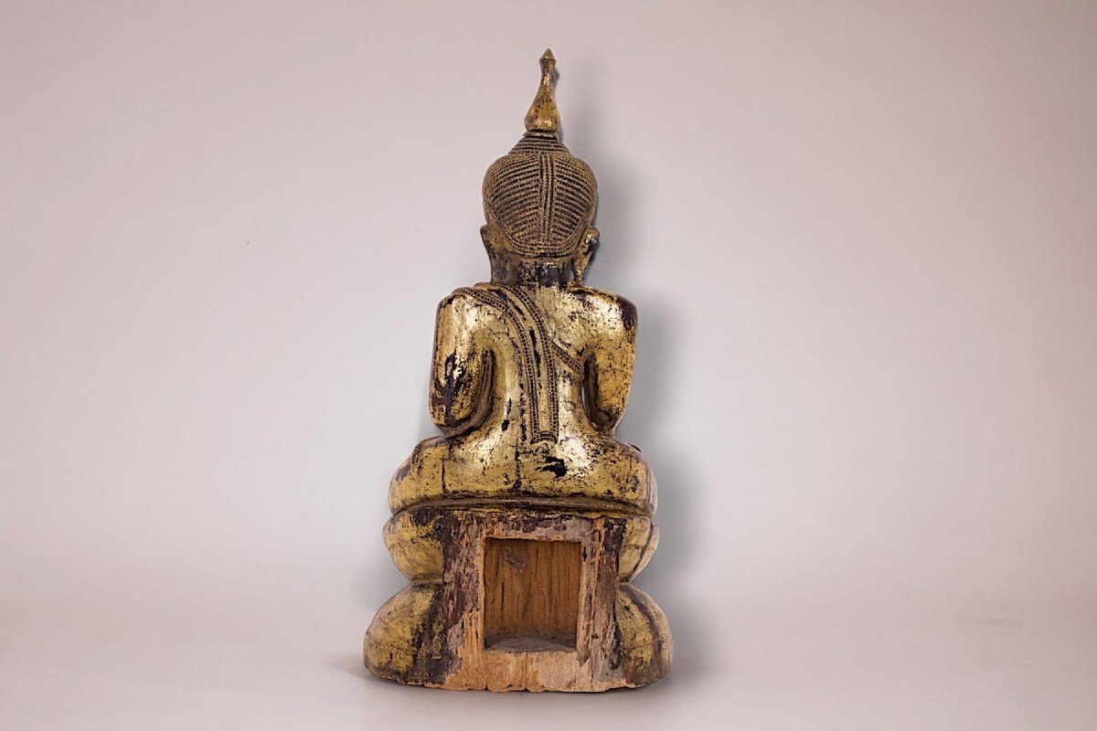 Proantic: Seated Shakyamuni Buddha, Burma, Shan.