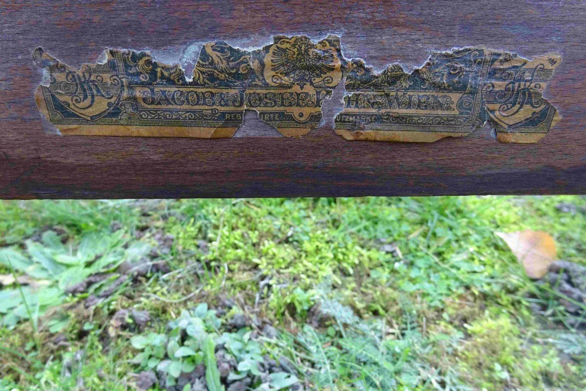 Double Bed Jacob & Josef Kohn Art Nouveau Thonet