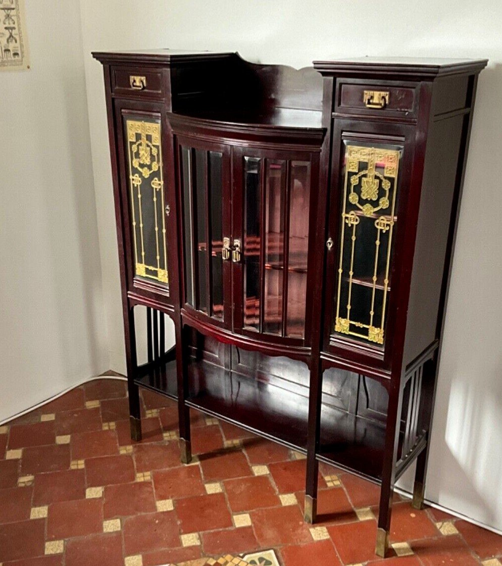 Proantic: Art Nouveau Showcase Furniture Jacob & Josef Kohn Thonet