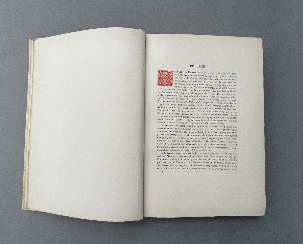 Proantic: Janet Ross, Florentine Villas