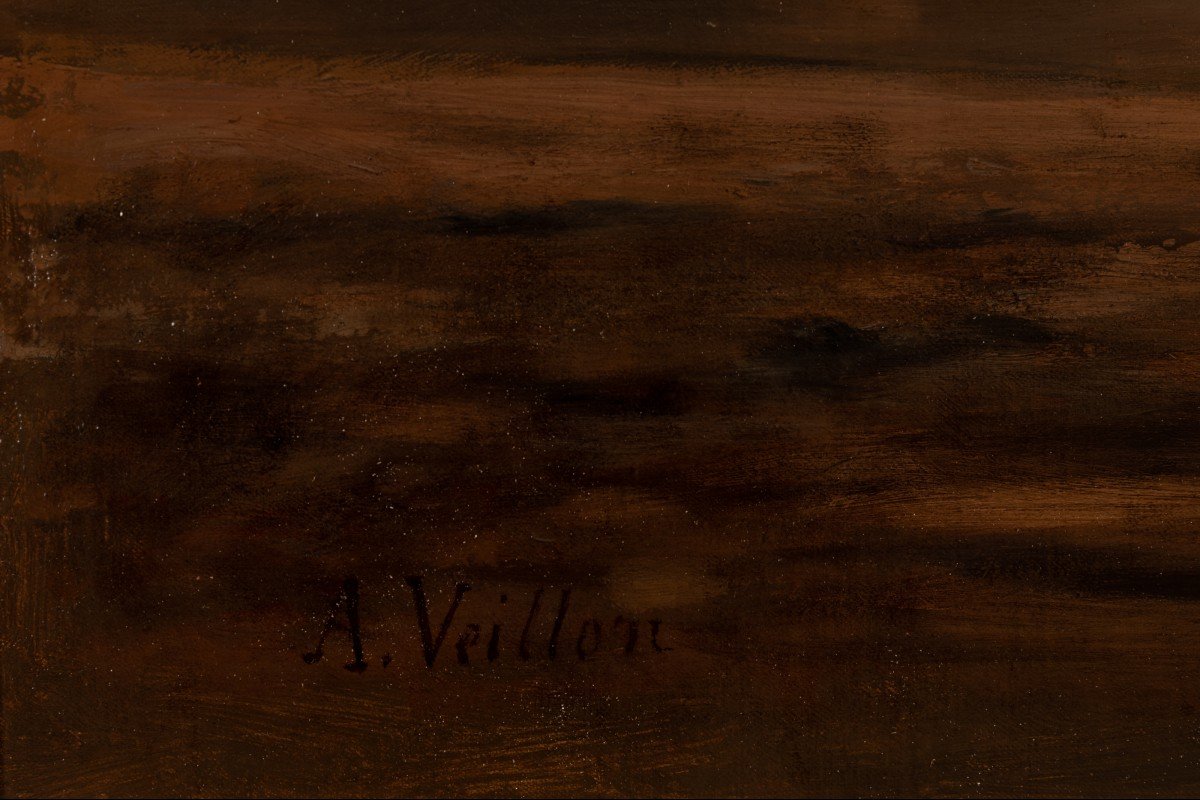 Proantic: Le Temple De Philae Egypte - Auguste Louis Veillon (1834-189